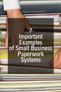 7 Important Examples of Small Business Paperwork Systems | Sabrina's ...