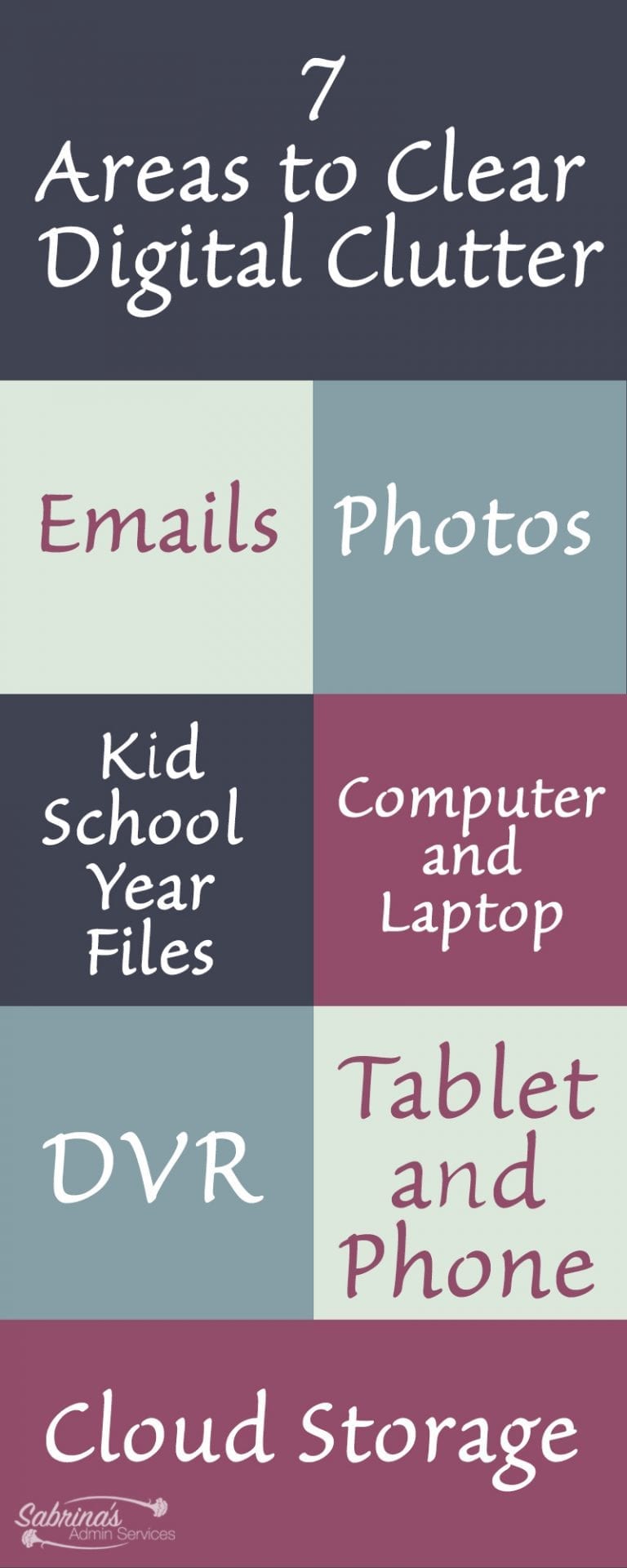 7 Steps to Clear Your Digital Clutter - Sabrinas Admin Services