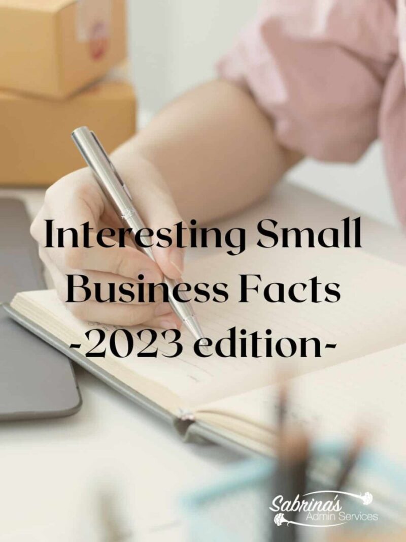 Interesting Small Business Facts {2023 edition}