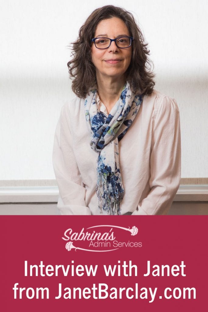 Fabulous Small Business Owner Interview with Janet from Janet Barclay ...