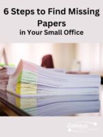 Effective Steps to Find Missing Papers in Your Office