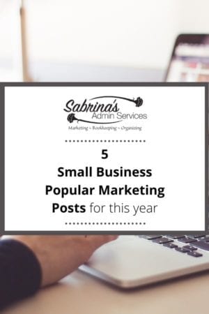 Five Small Business Popular Marketing Posts For This Year
