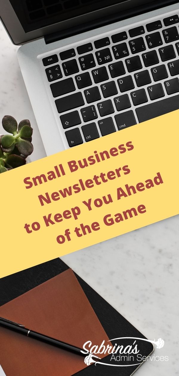 Small Business Newsletters to keep you Ahead of the Game - Sabrinas ...