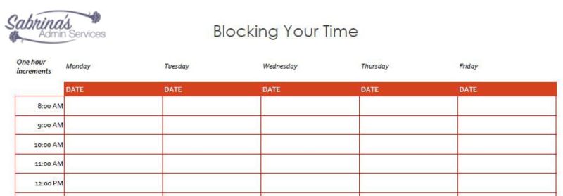 Time Blocking Tips To Keep You Focused in Your Business