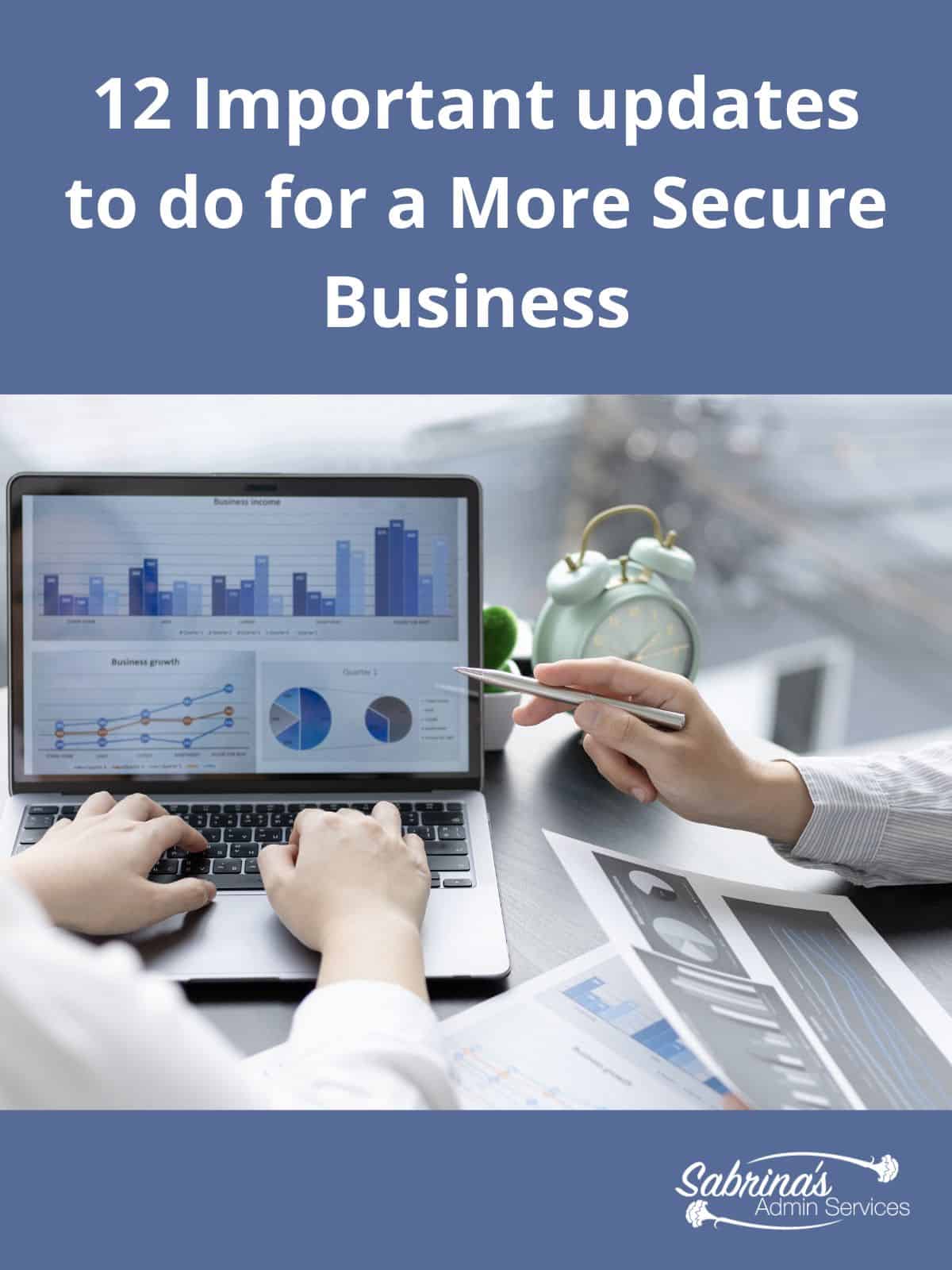 12 Important updates to do For a More Secure Business