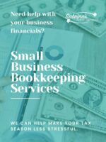 Bookkeeping Services - Sabrinas Admin Services