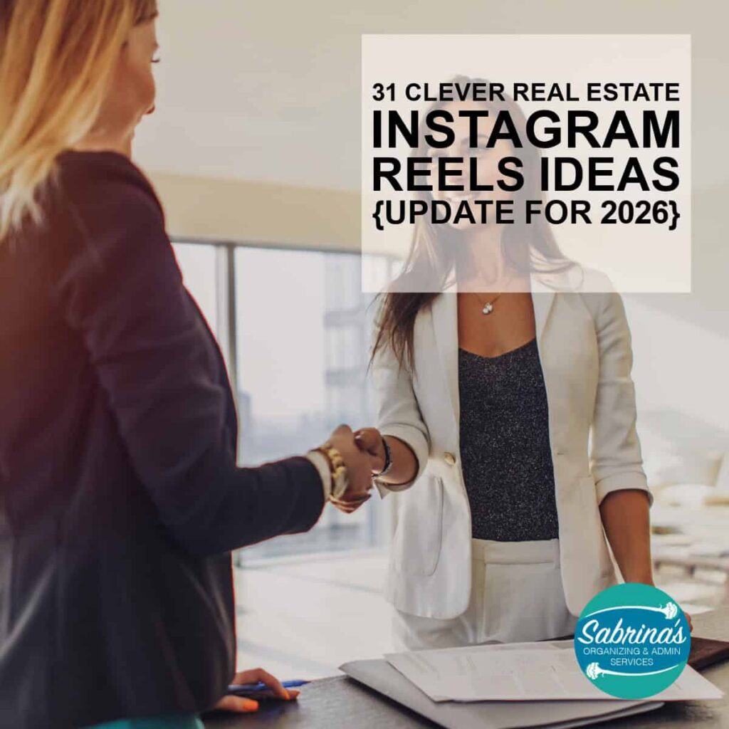 31 Clever Real Estate Instagram Reels Ideas {update for 2026}